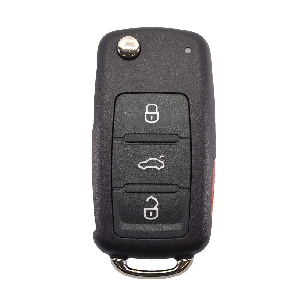 Volkswagen 2011-2016 4-Button Flip Key Remote PEPS – Auto Rescue Tools ...