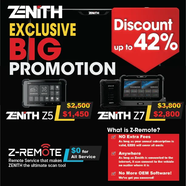 Zenith Z5 Professional Diagnostic Scan Tool – Auto Rescue Tools and ...