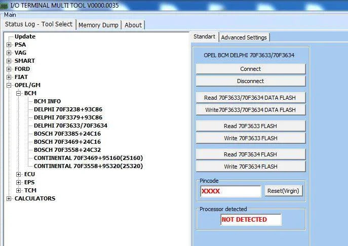 FORDBCM - Multitool Ford BCM *Software* Activation/SIMCARD – Auto ...