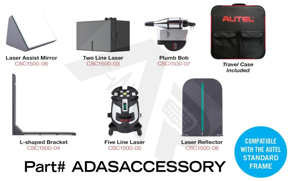 AUTEL Laser Tools Add-On - ADAS Accessory Package – Auto Rescue Tools ...