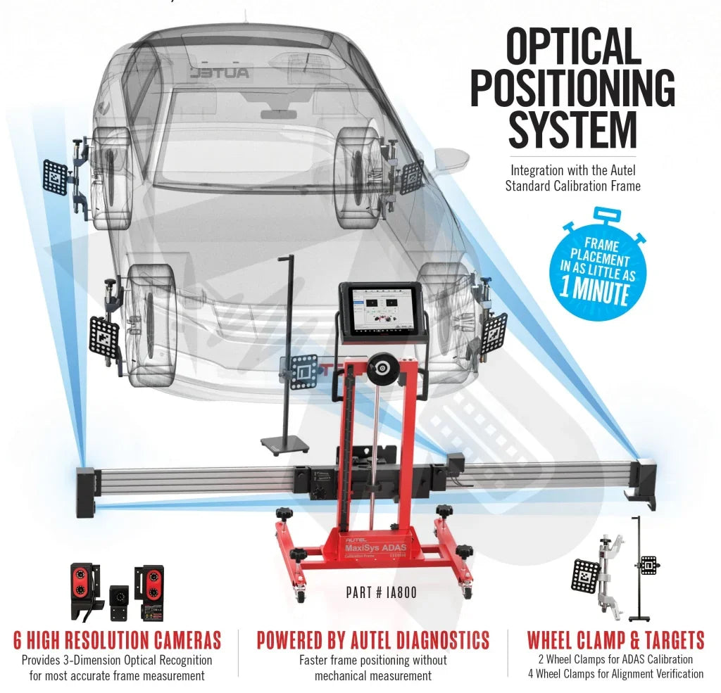 AUTEL IA800 Intelligent ADAS Optical Positioning System - AUTEL ADAS S ...