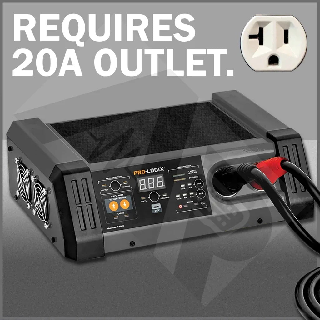 Clore Pro-Logix PL6800 - 100A/100A - Automotive 12V DC Voltage Stable ...