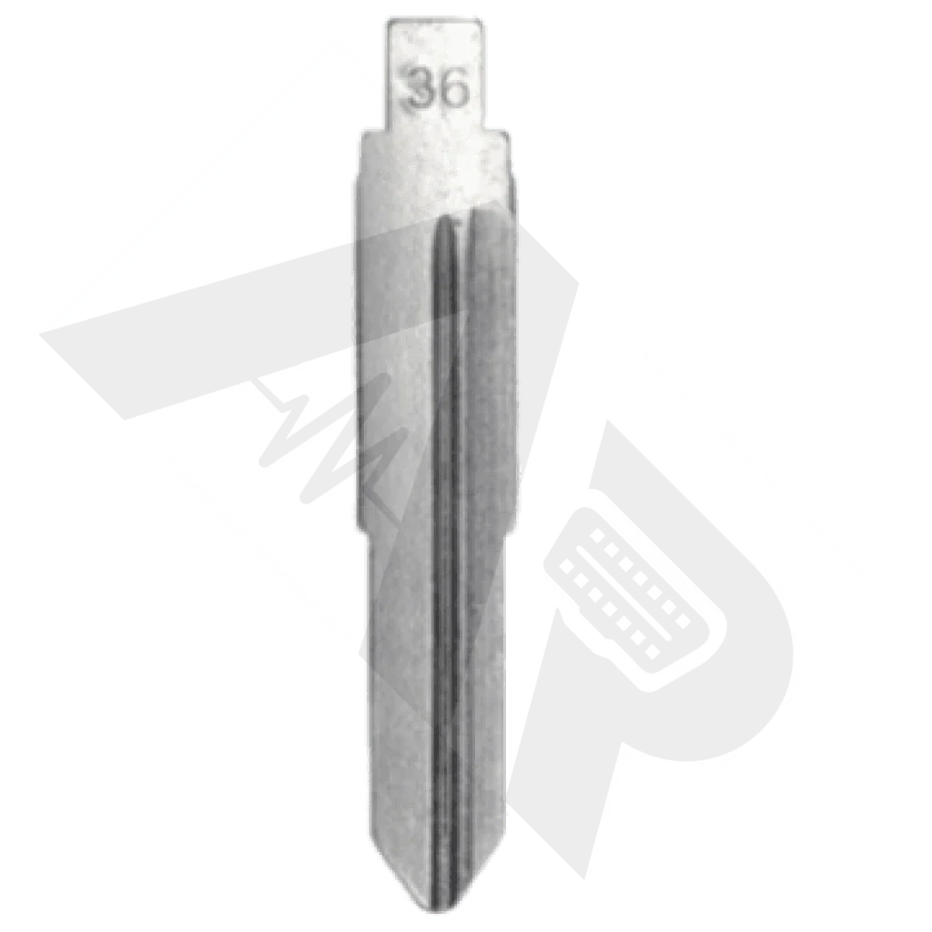 Hyundai/Kia HY16 - 36# - Key Blade for Xhorse & KeyDIY Universal Remot ...